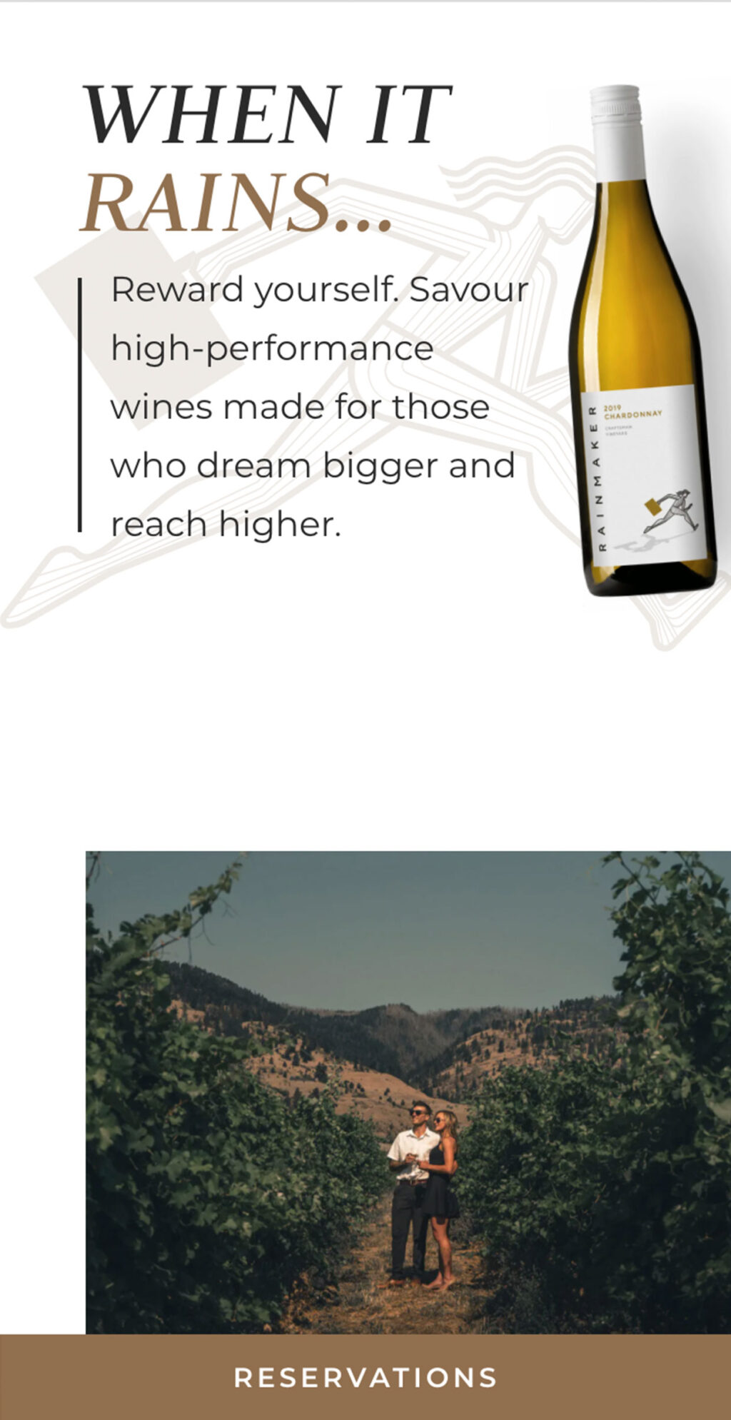 Leap XD | Web. Branding. Design. | Rainmaker Wines