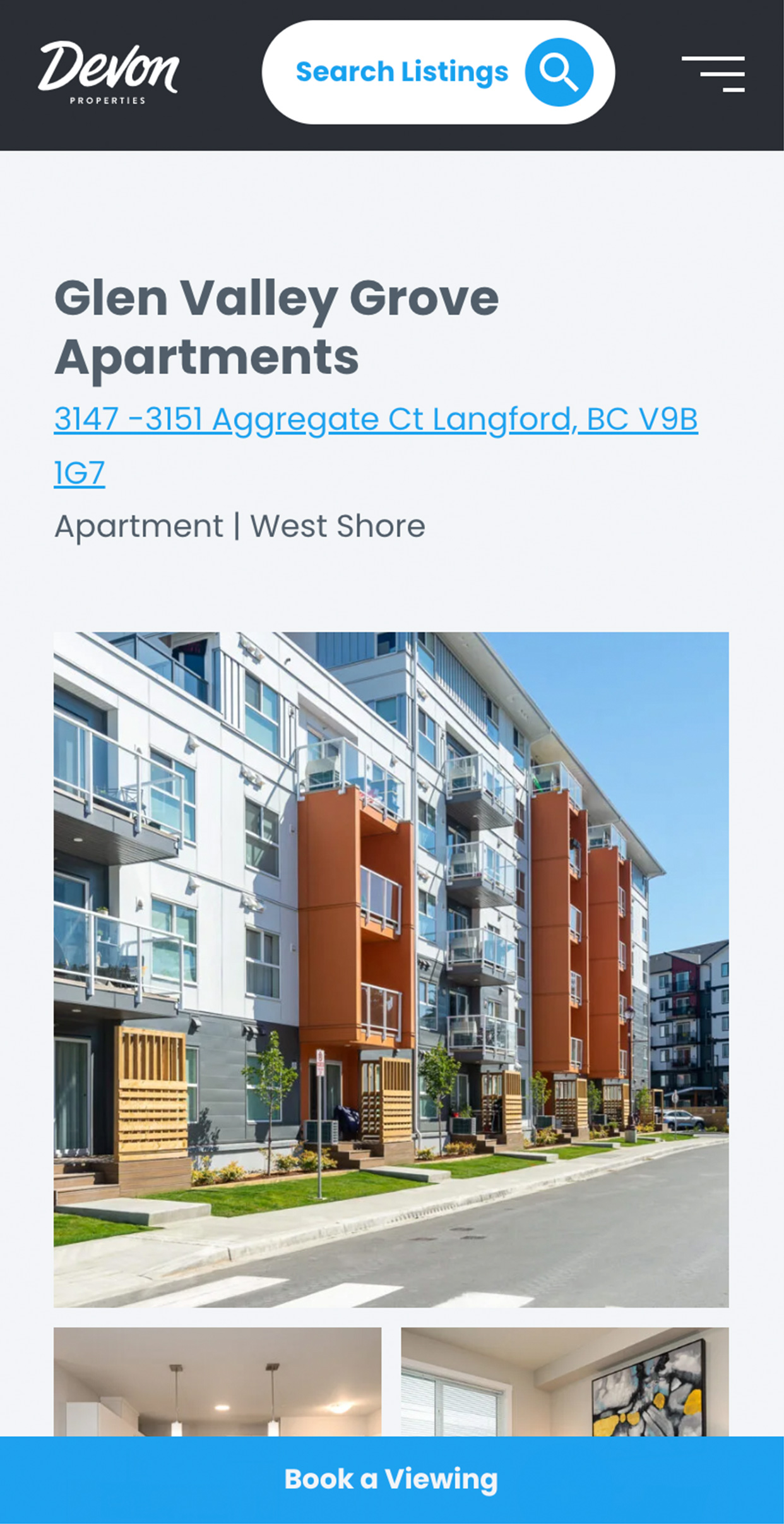 Leap XD | Web. Branding. Design. | Devon Properties