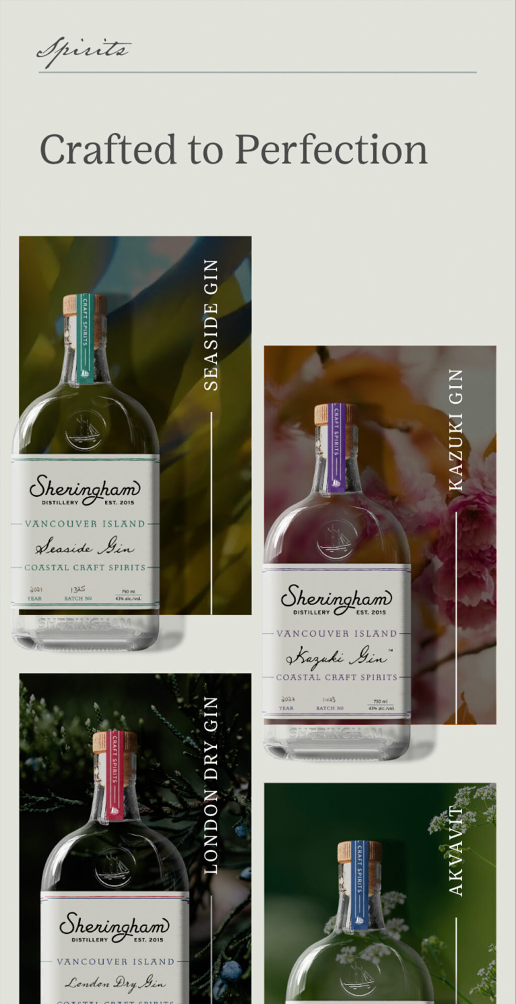 Leap XD | Web. Branding. Design. | Sheringham Distillery